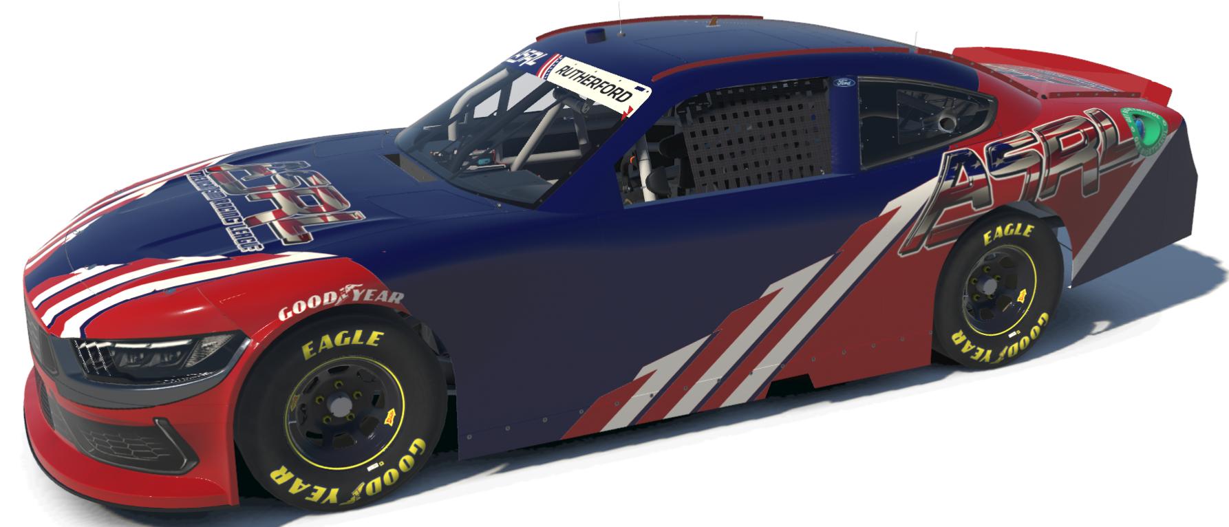 Xfinity Mustang ASRL V4 by Corey Rutherford - Trading Paints