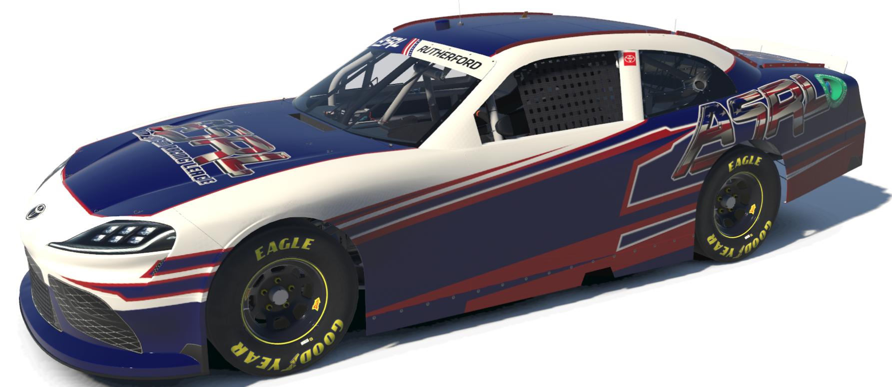 Xfinity Supra ASRL V2 by Corey Rutherford - Trading Paints