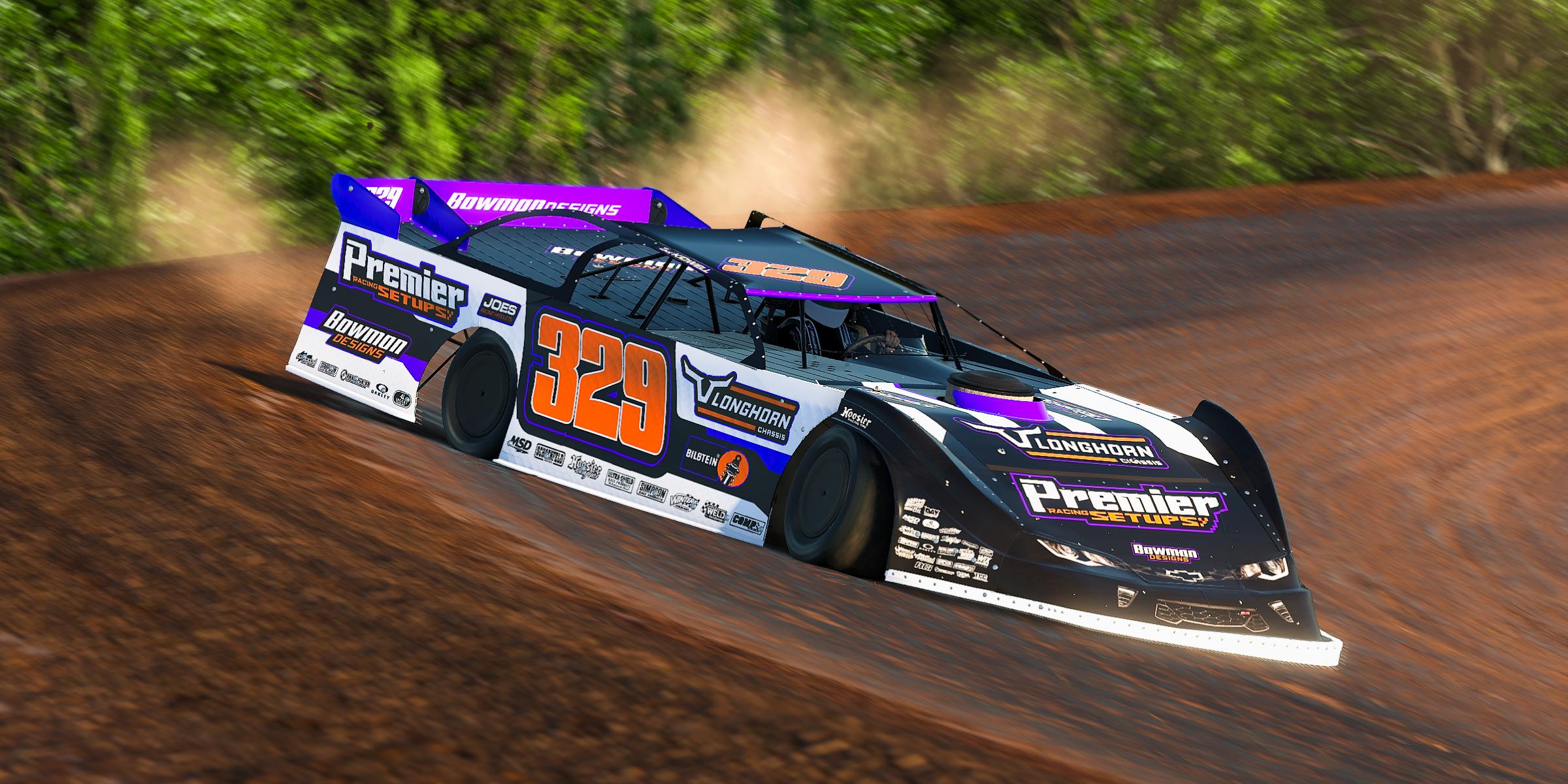 Zack Kidwell Dirt Late Model: Bowman Design by Tyler Bowman4 - Trading ...