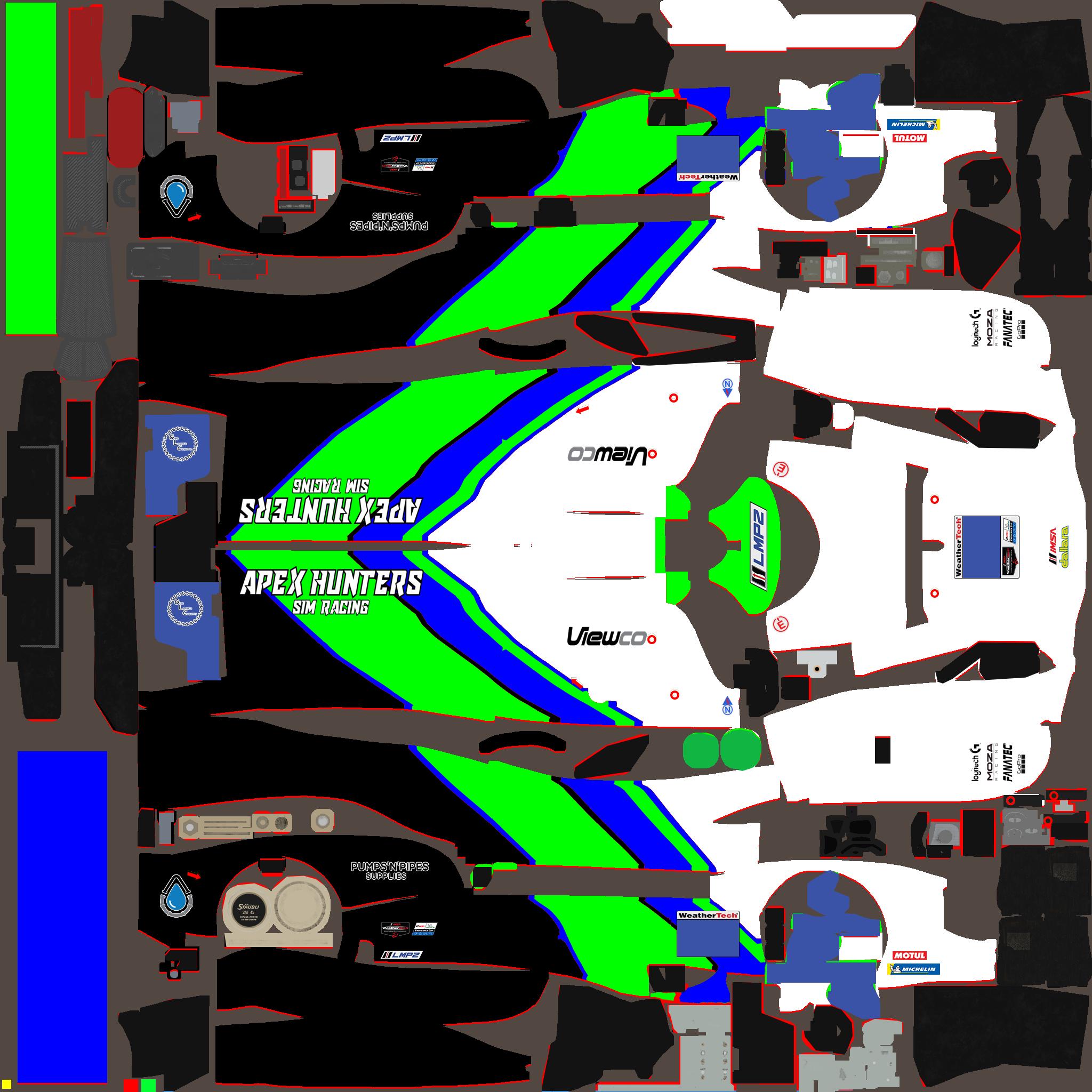 Dallara P217 daytona 24h by Craig Bond - Trading Paints