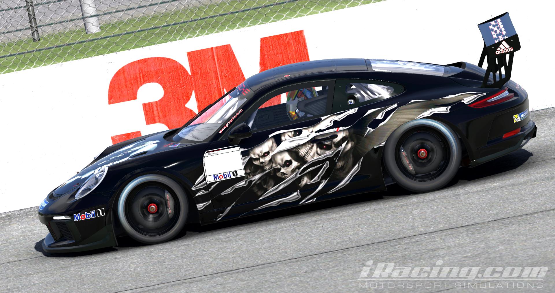 Skulls Porsche by Sean D. - Trading Paints