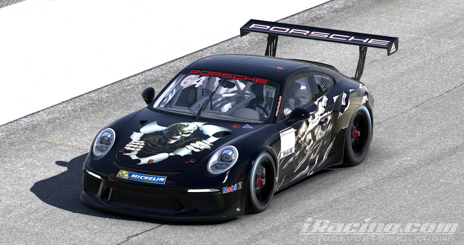 Skulls Porsche by Sean D. - Trading Paints