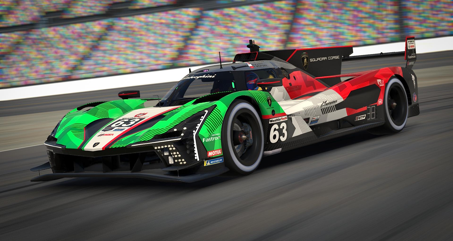 "Lamborghini" SC63 -2025 Rolex 24 at Daytona by Matt Tomelleri ...