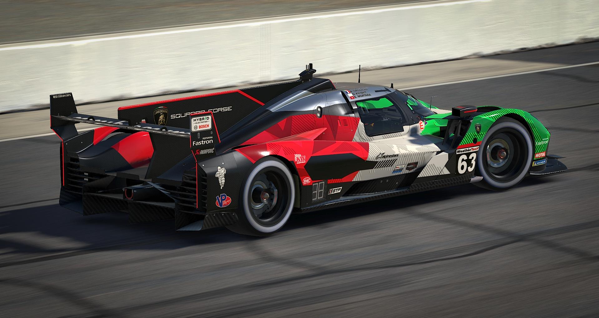 "Lamborghini" SC63 -2025 Rolex 24 at Daytona by Matthew A Tomelleri - Trading Paints