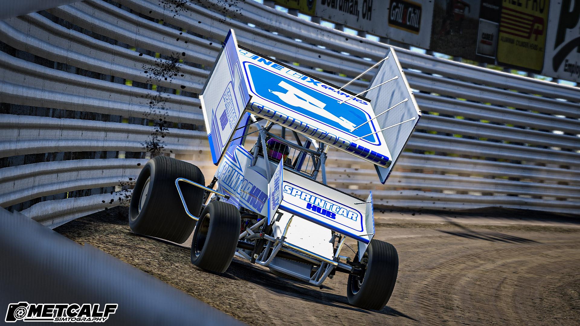 Sprintcar Hub Winged Sprintcar by Riley Stewart - Trading Paints