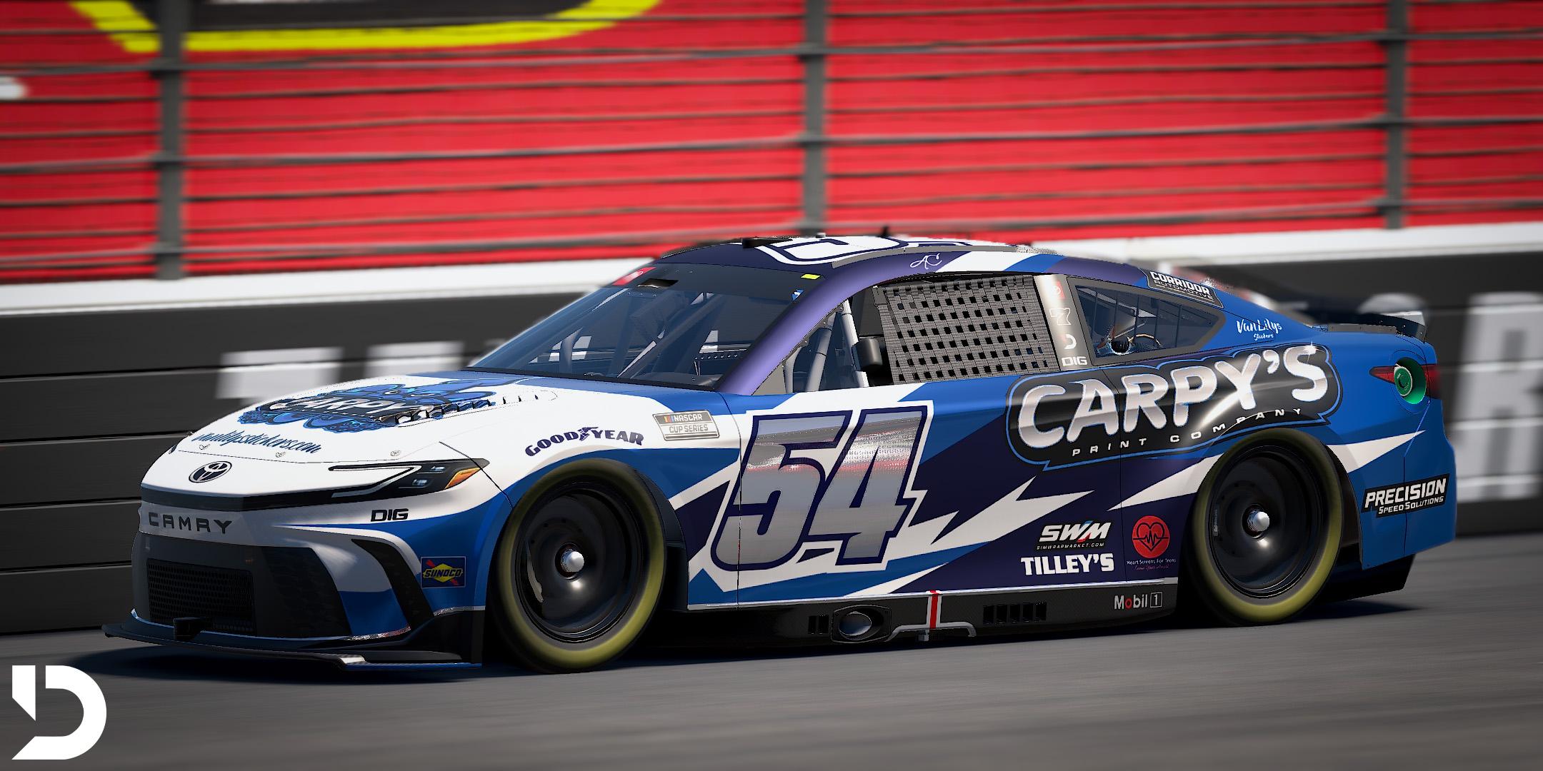 2025 Alex Coffey Carpys Toyota Camry by Nigel Christianson - Trading Paints