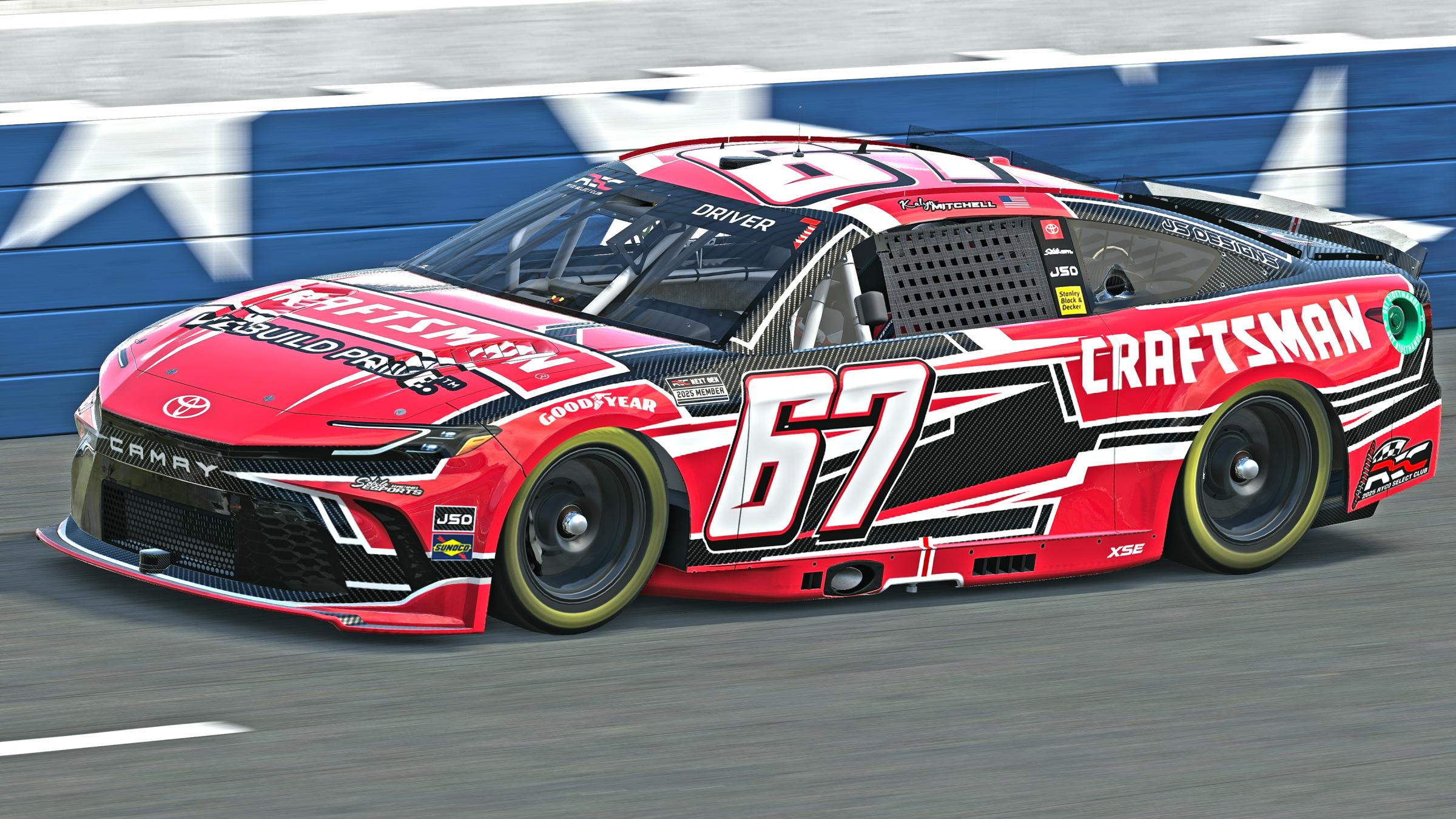 2025 SRE Kalyn Mitchell Craftsman Toyota Cup Car by Keegan Sobilo ...