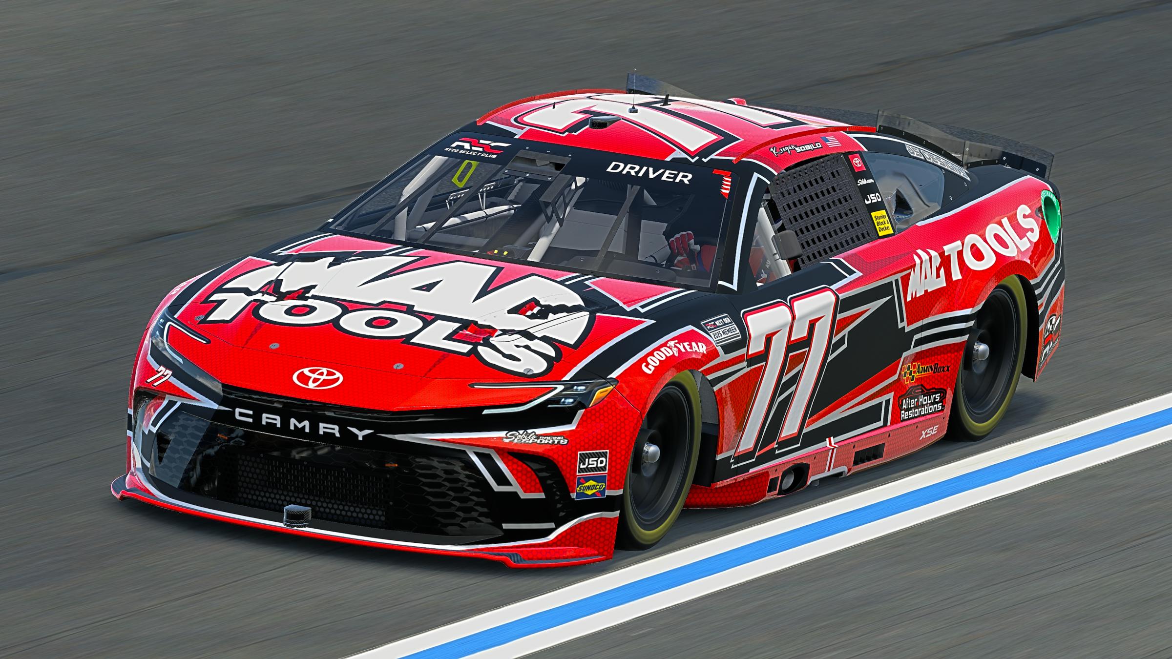 SSRL 2025 SRE Keegan Sobilo MAC Tools Toyota Cup Car by Keegan Sobilo ...