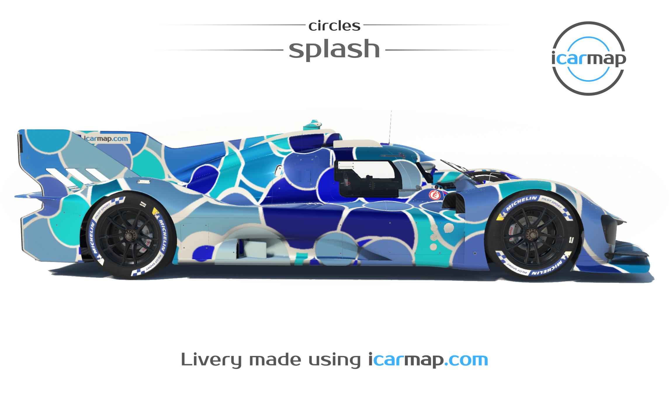 Circles - Splash (Ferrari 499P) by Will M. - Trading Paints