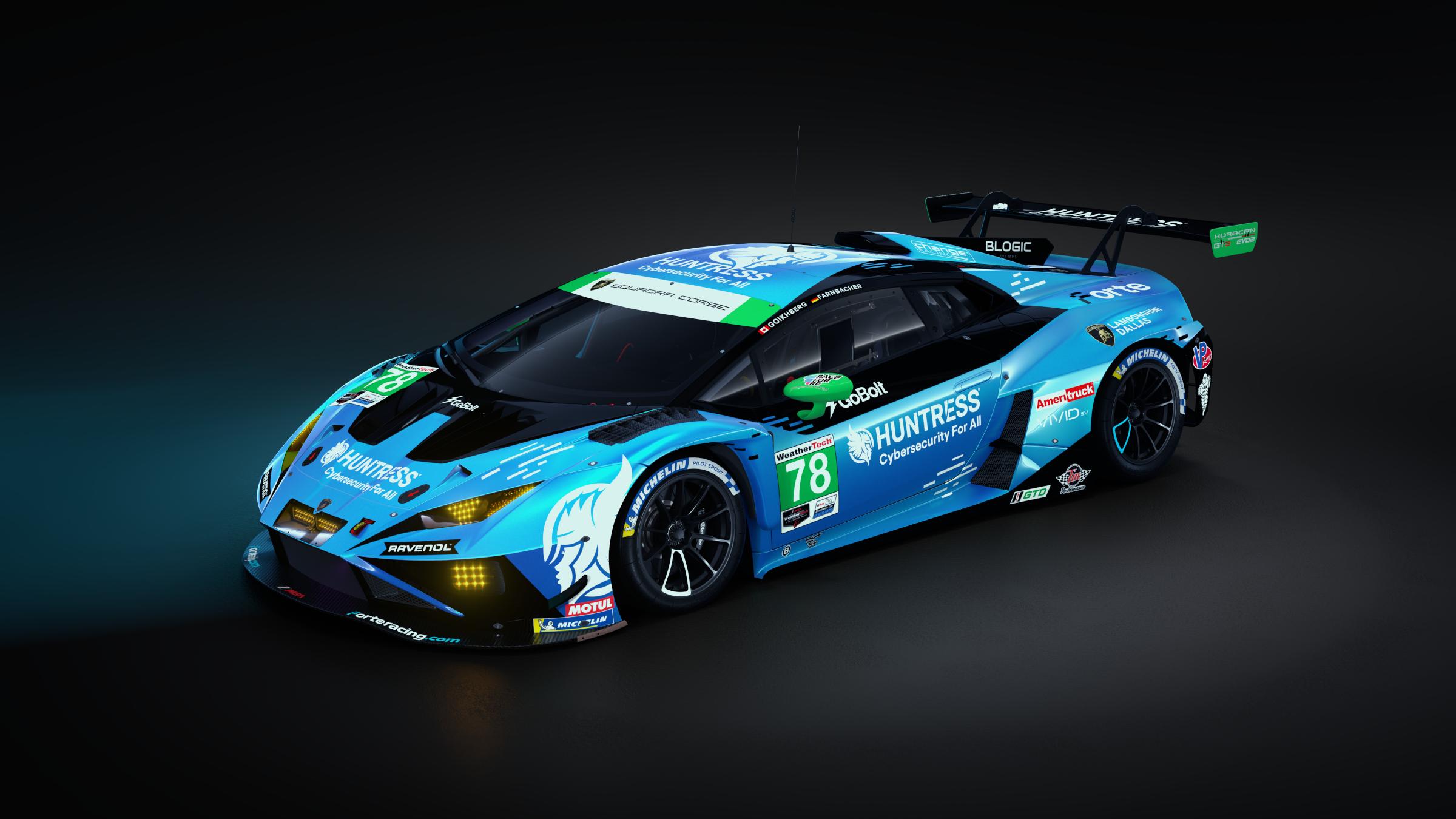Forte Racing 2025 Rolex GTD - Huntress by Joe R Wells - Trading Paints