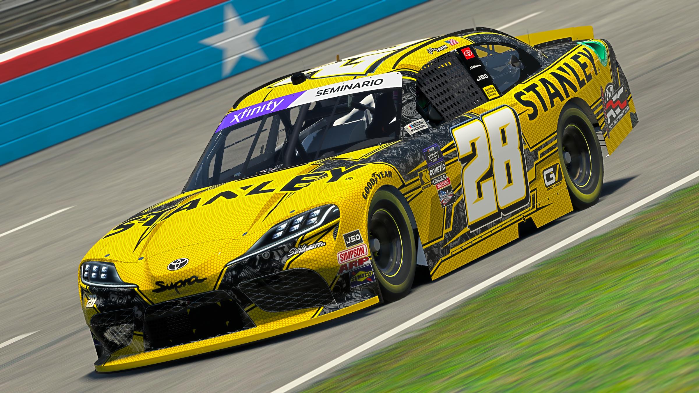 2025 SRE John Horn Stanley Toyota Xfinity Car by Keegan Sobilo ...