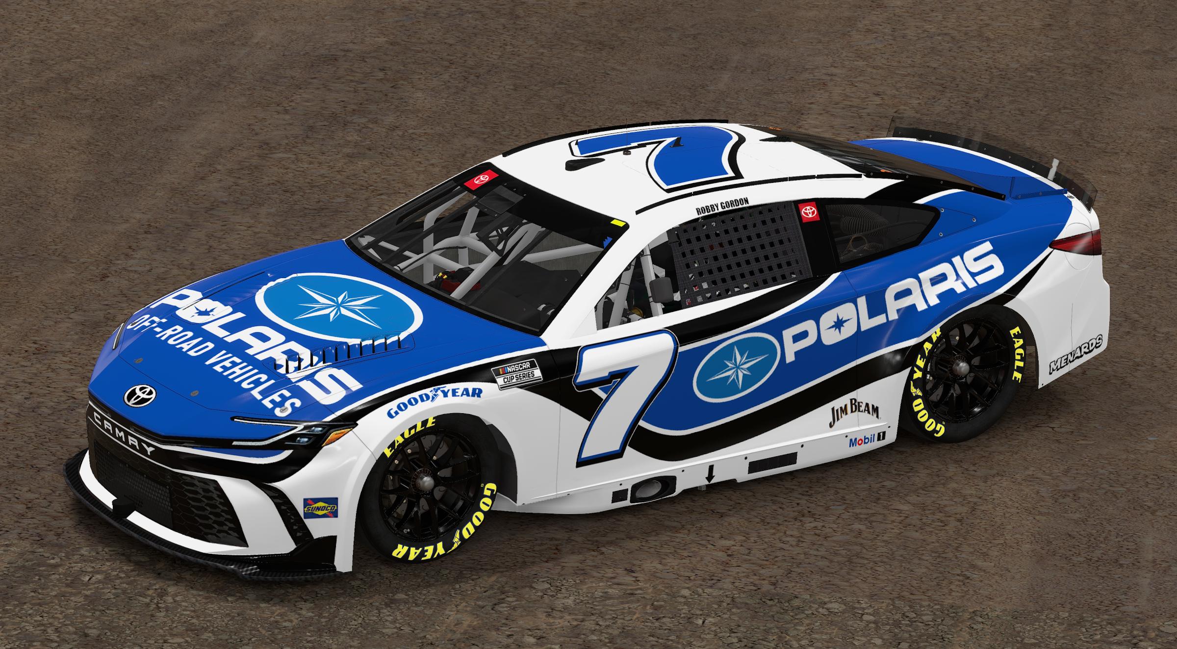 2009 Robby Gordon #7 Polaris Off-Road Vehicles Camry Scheme by Tim ...