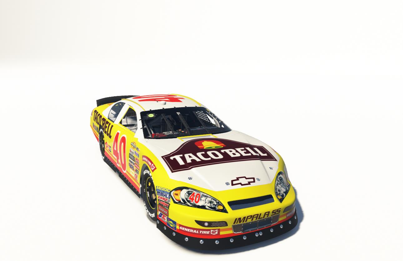 Taco Bell Retro ARCA Menards Chevrolet Impala by Ronald Lawson2 ...