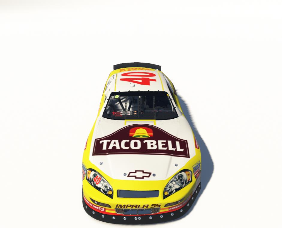Taco Bell Retro ARCA Menards Chevrolet Impala by Ronald Lawson2 ...
