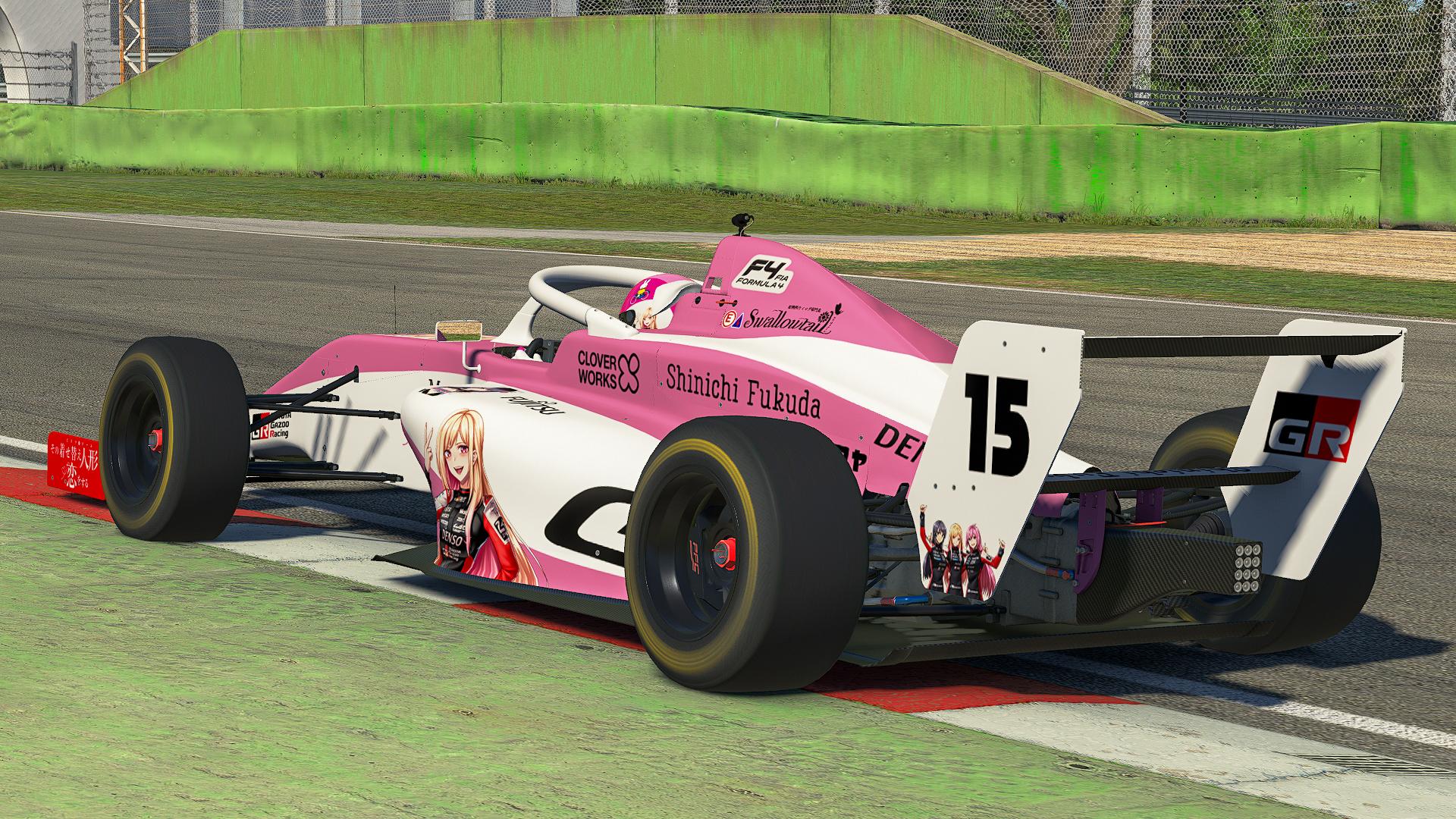 Marin Kitagawa GR Pink FIA F4 by Jasper De Jong - Trading Paints