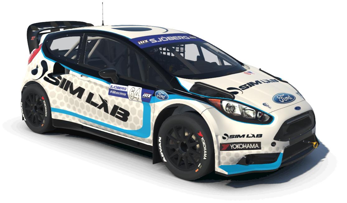 Sim-Lab Ford Fiesta RS WRC by Juan Antonio Mena - Trading Paints