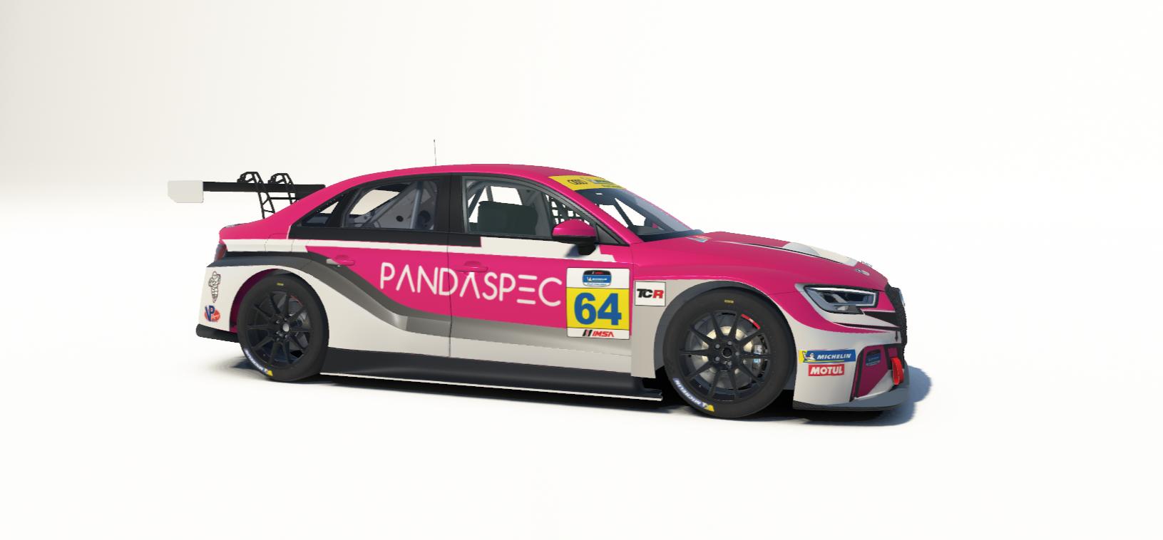 PandaSpec - Audi TCR Pink by Rob E. - Trading Paints