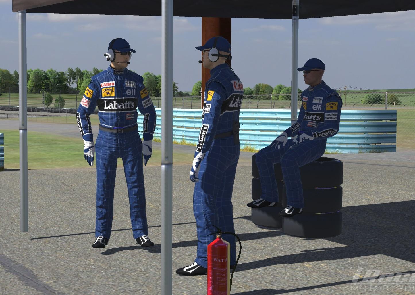 Labatts FW14 Driving Suit by Bruce Funderburg - Trading Paints