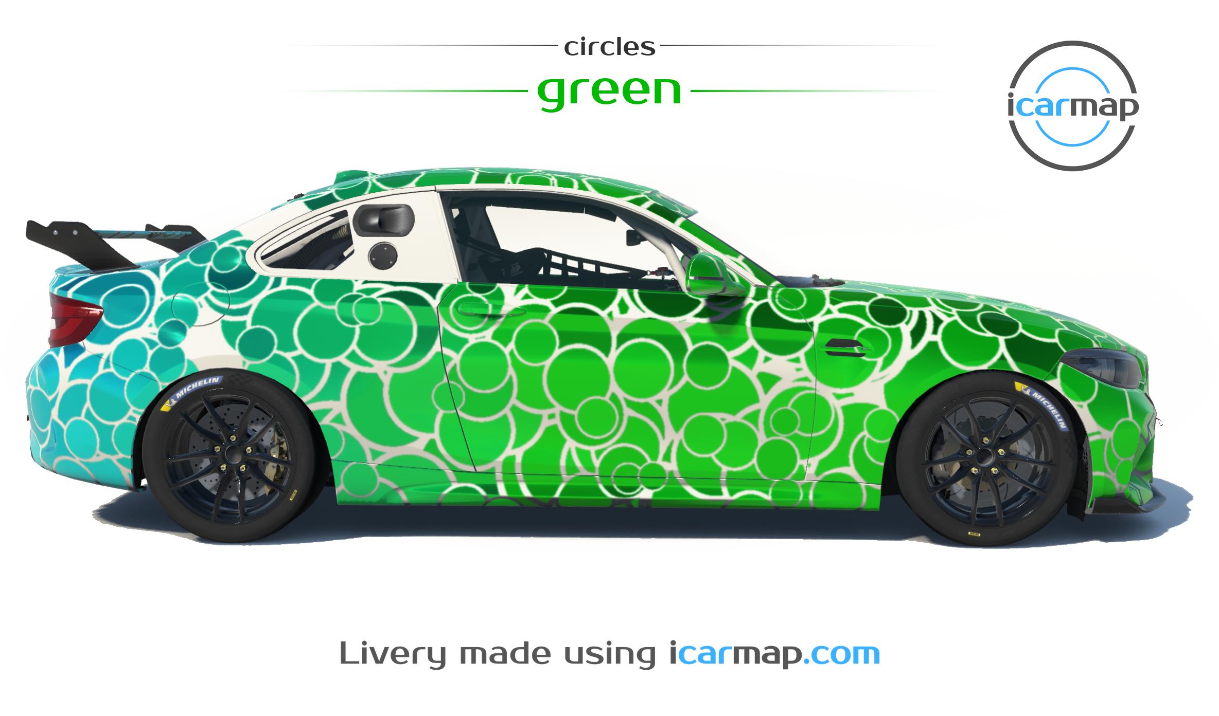 Circles - Green (BMW M2 CS Racing) by Will M. - Trading Paints