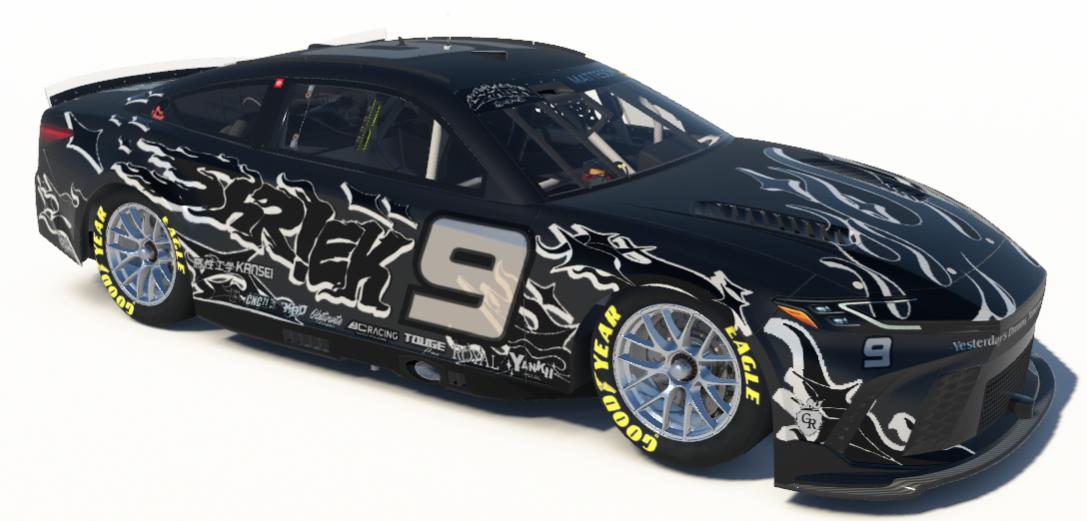 Shriek Grey/Black by Sean Matteson - Trading Paints