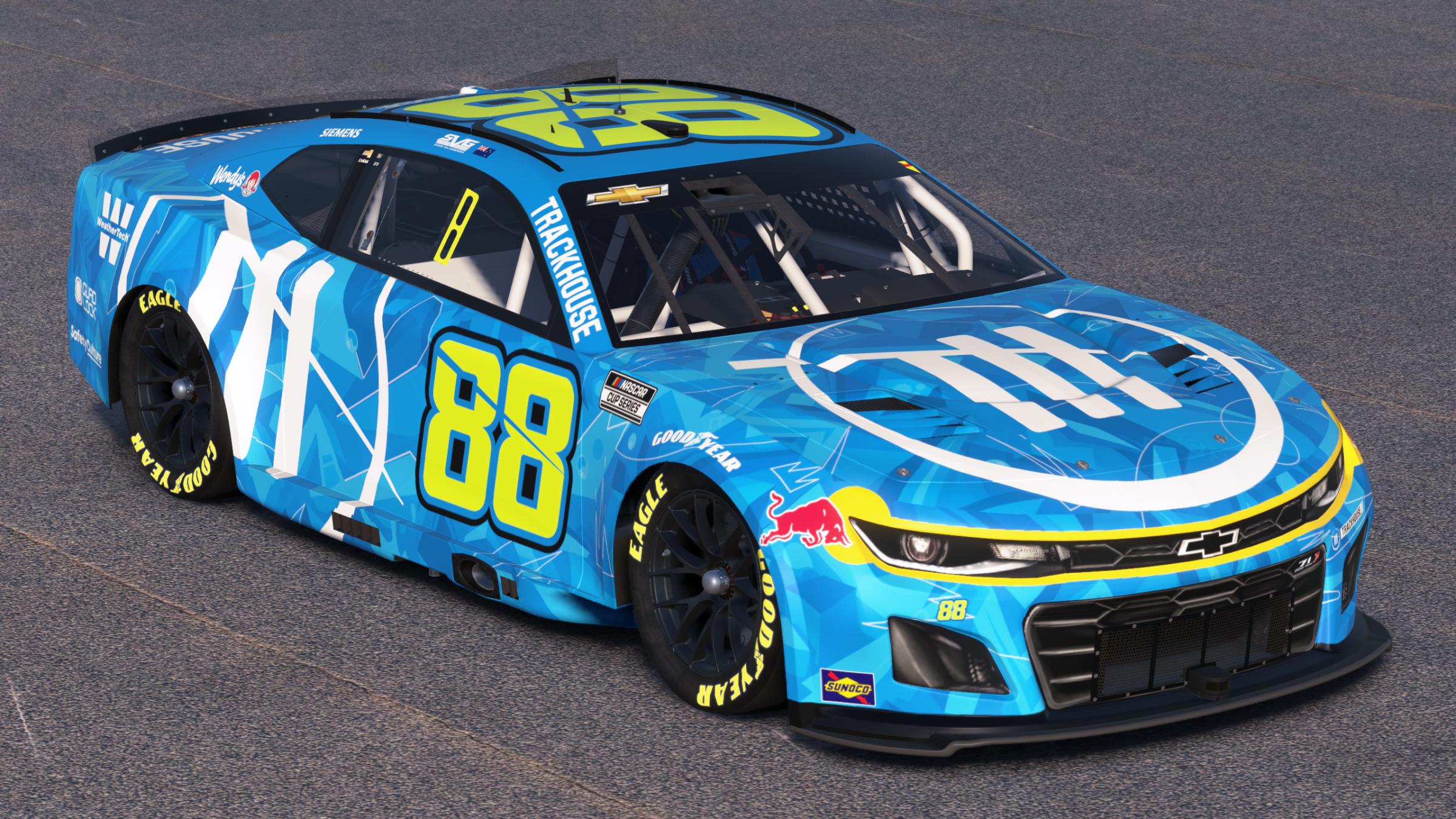 Shane van Gisbergen Trackhouse Racing Bowman Gray 2025 by Mick J ...