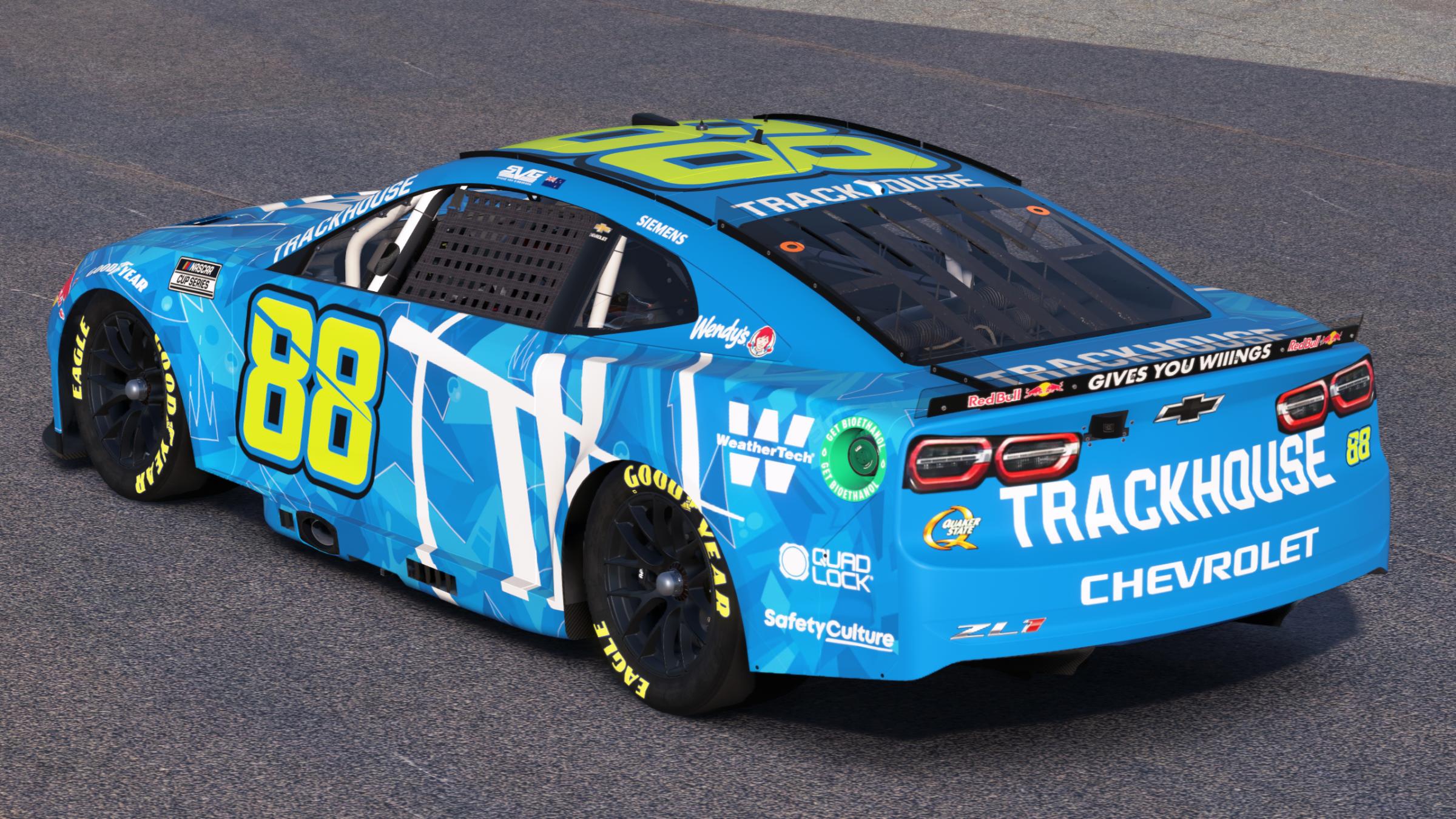 Shane van Gisbergen Trackhouse Racing Bowman Gray 2025 by Mick J ...