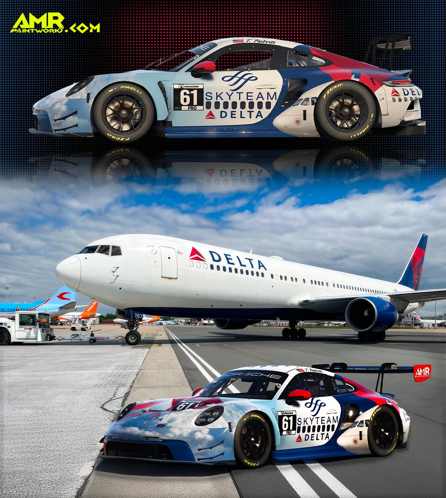 Delta Airlines (Sky Team) by Amr S. - Trading Paints