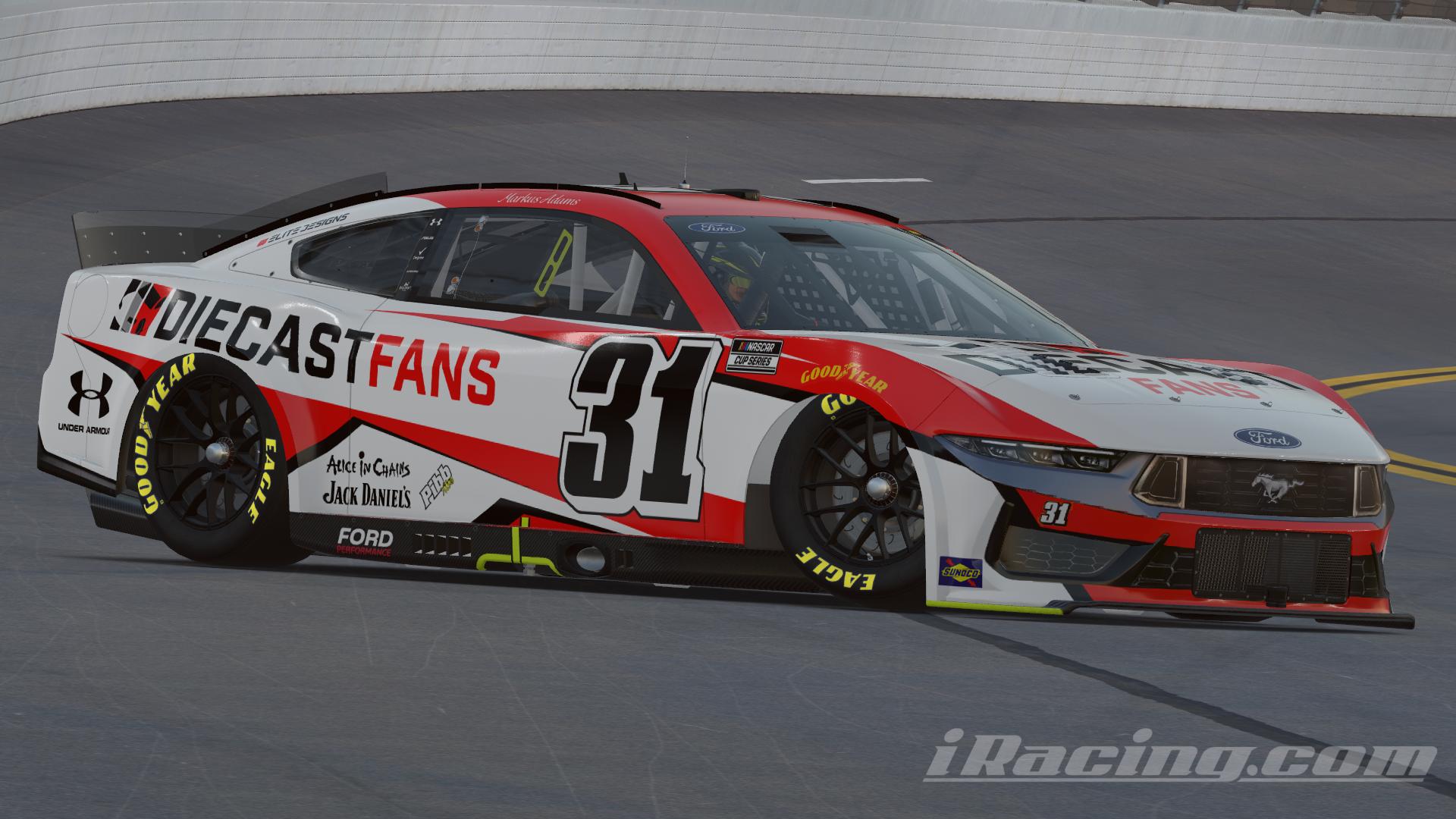 Markus Adams - 2025 DiecastFans V2 by Jared W. - Trading Paints