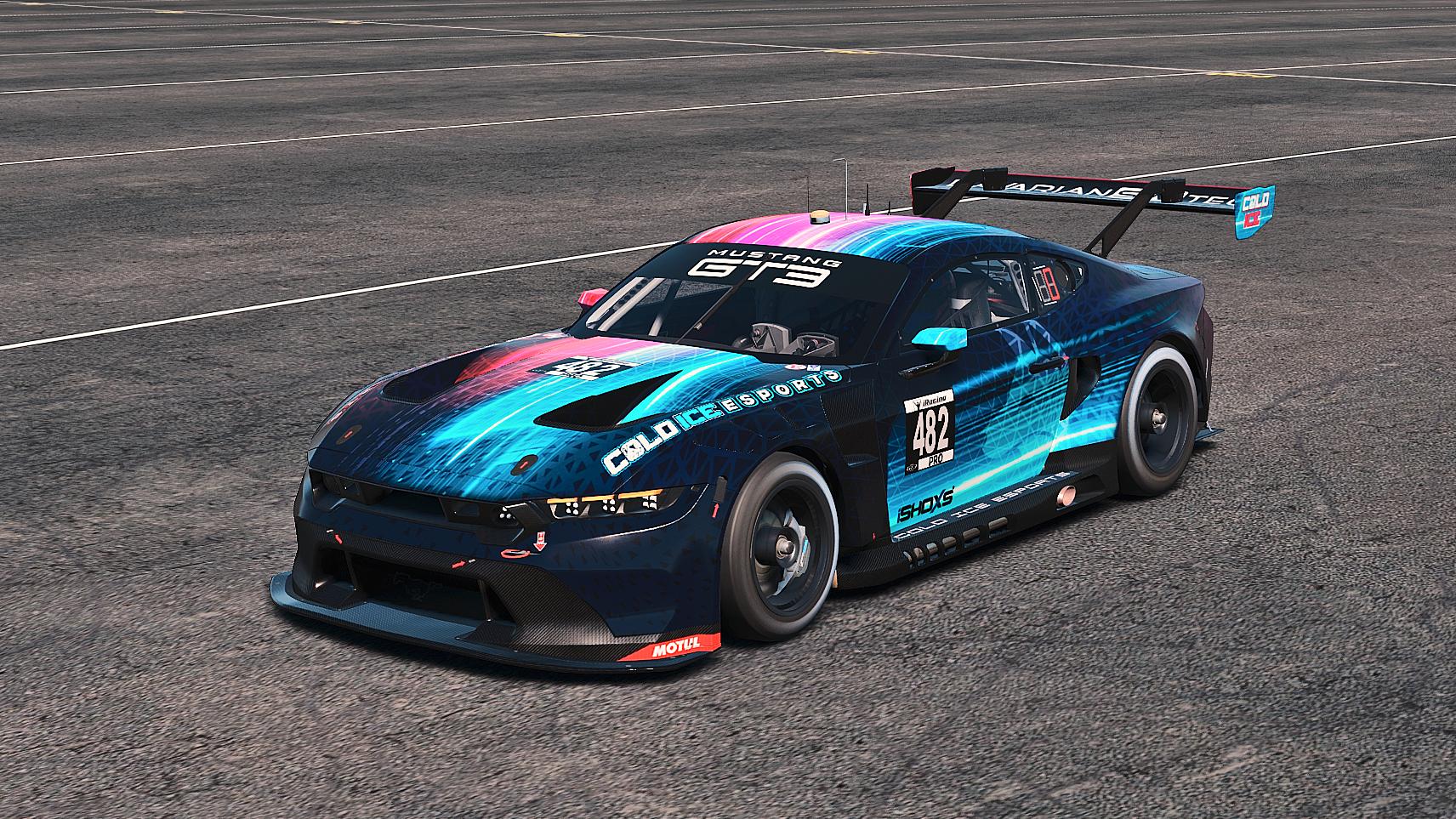 Cold Ice eSports - Ford Mustang GT3 by Daniel Sebbel Sebastian ...