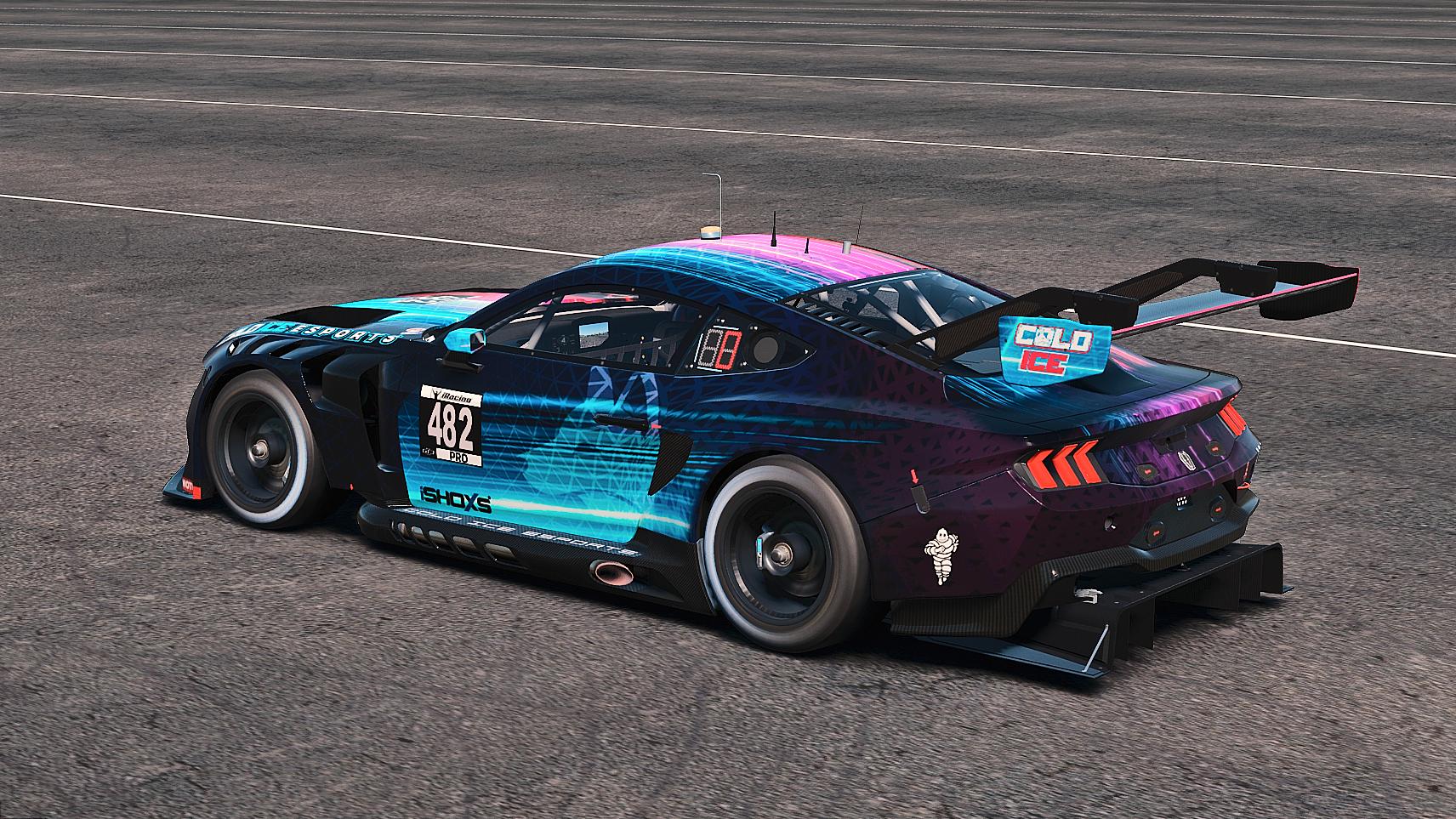 Cold Ice eSports - Ford Mustang GT3 by Daniel Sebbel Sebastian ...