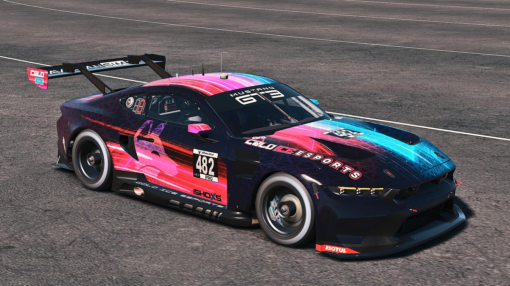 Cold Ice eSports - Ford Mustang GT3 by Daniel Sebbel Sebastian ...