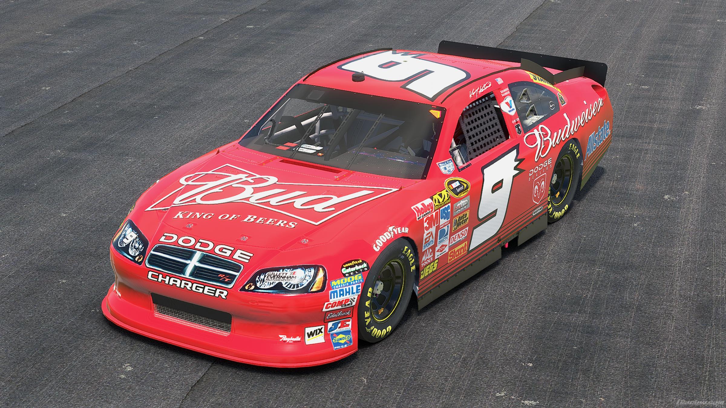 2008 Kasey Kahne #9 Budweiser Dodge (Custom Number) by Jonathan ...