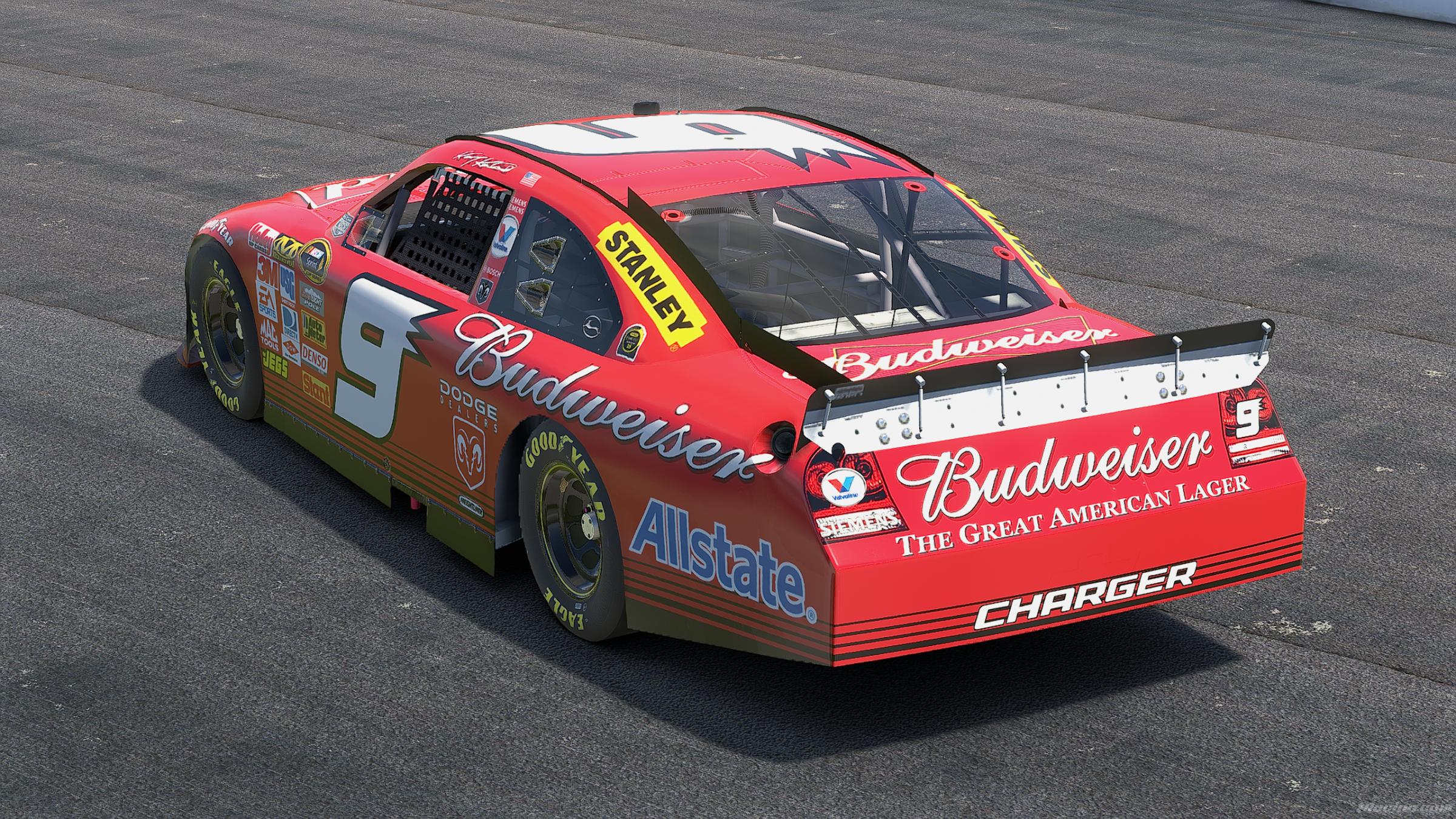 2008 Kasey Kahne #9 Budweiser Dodge (Custom Number) by Jonathan ...