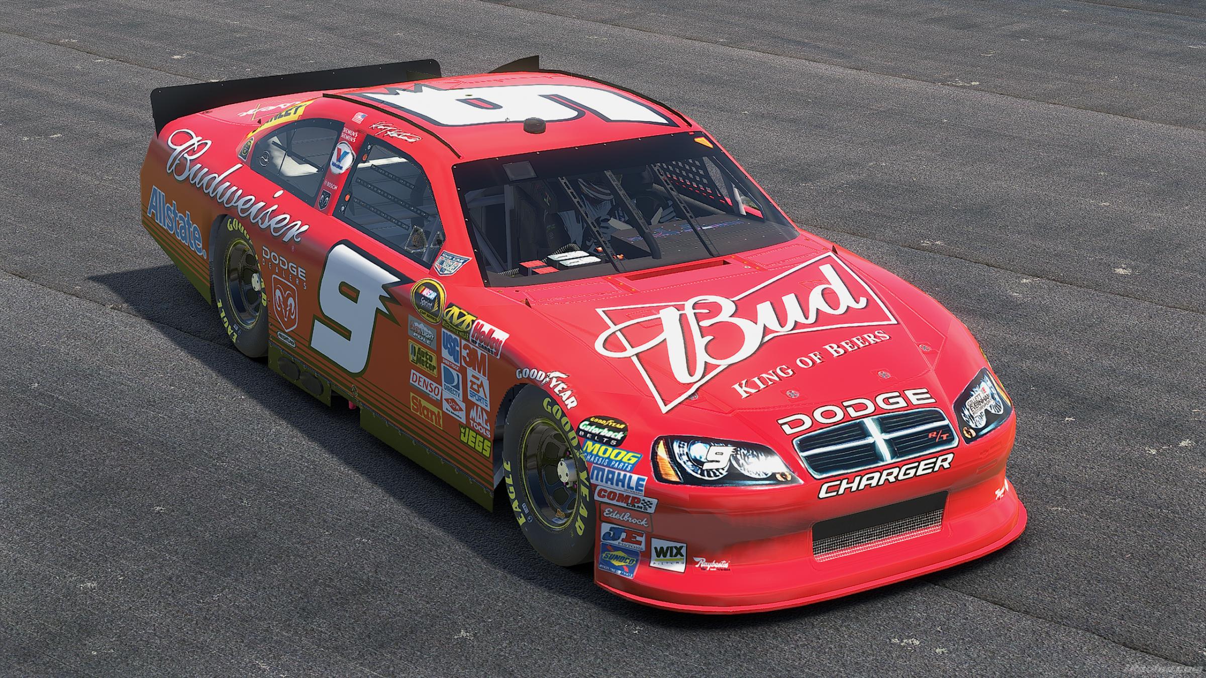 2008 Kasey Kahne #9 Budweiser Dodge (Custom Number) by Jonathan ...