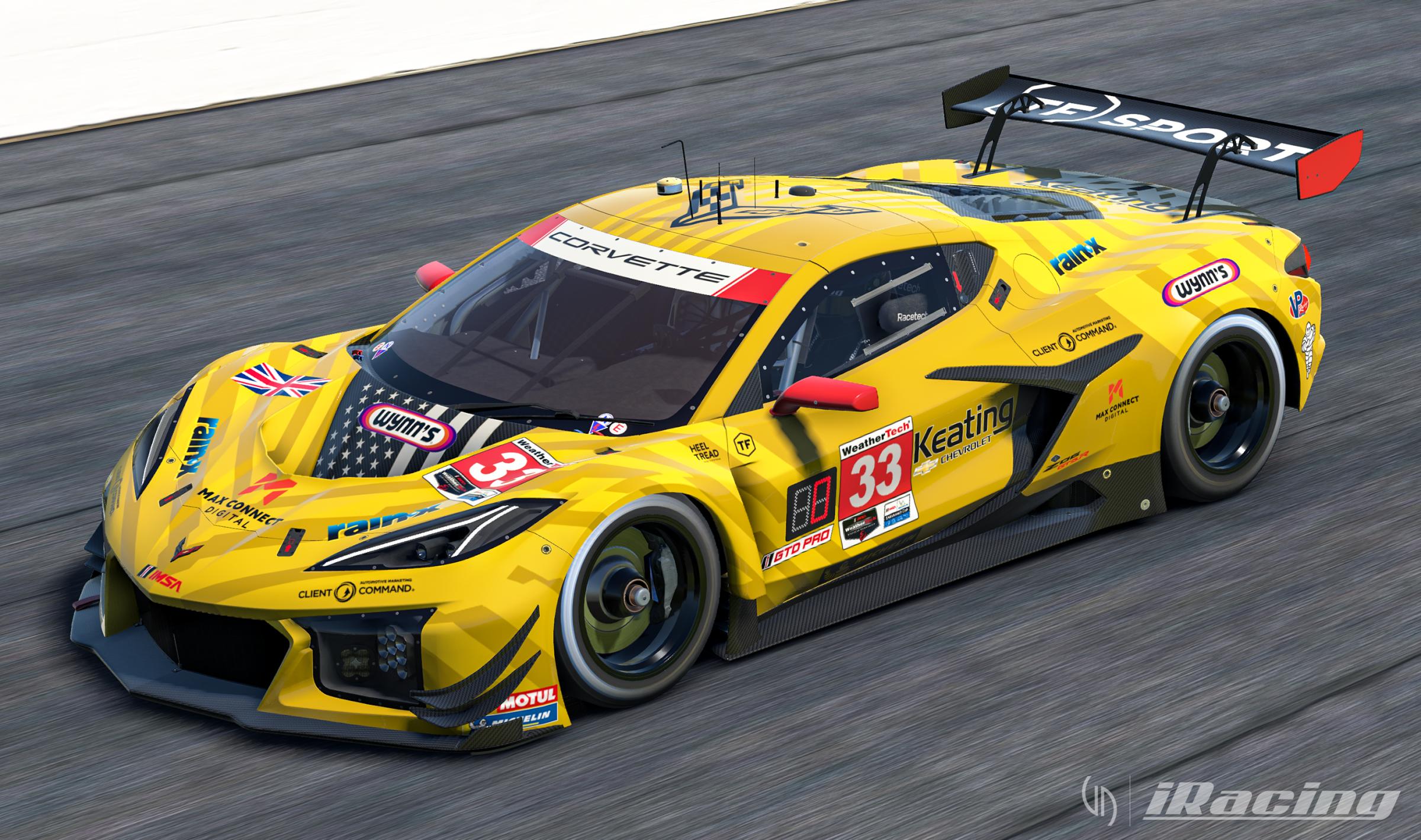 2025 TF Sport #33 IMSA GTD PRO by Ugo Degani - Trading Paints