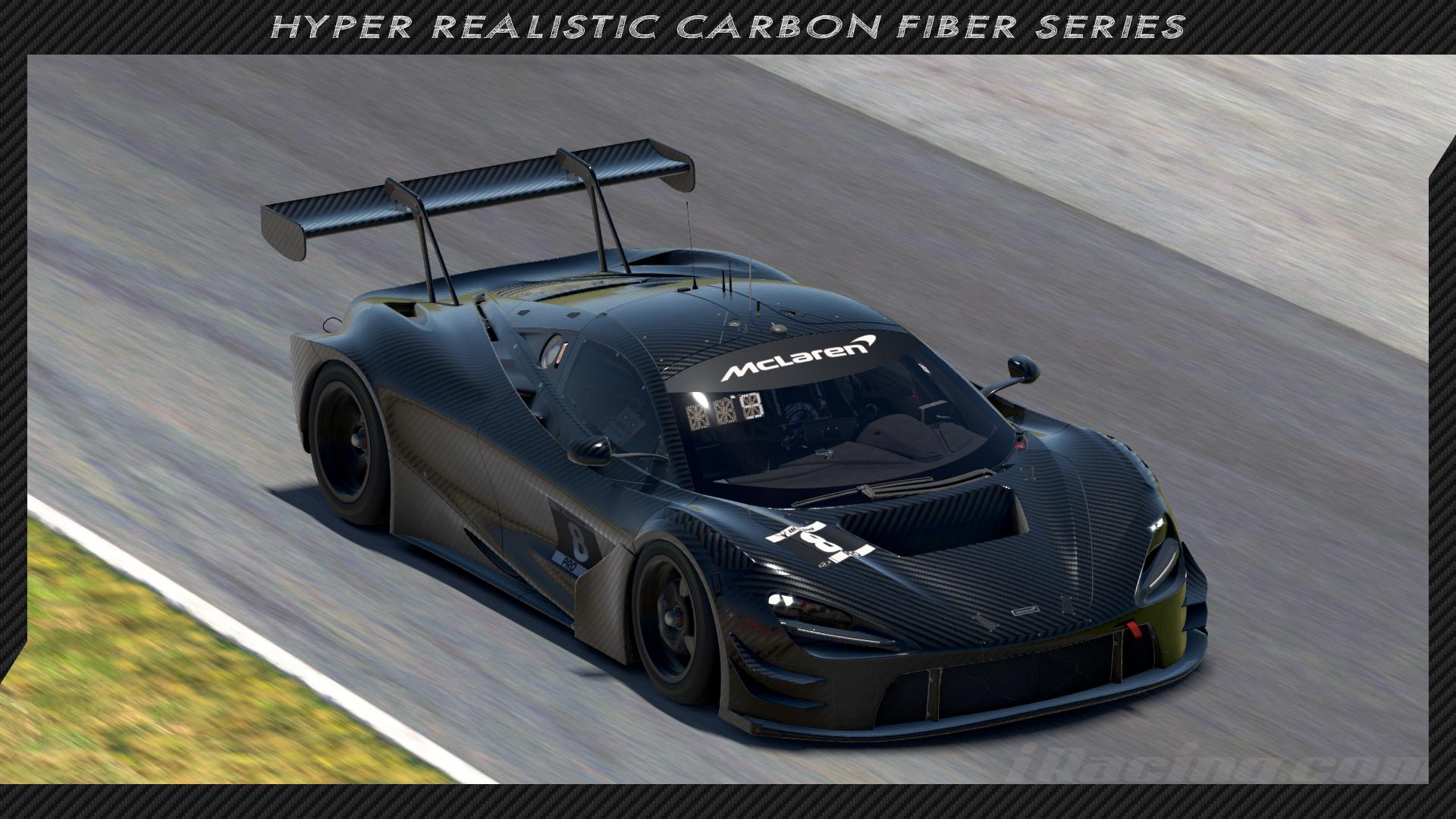 McLaren 720s Hyper Realistic Carbon Fiber Shader (iRacing Series) by ...