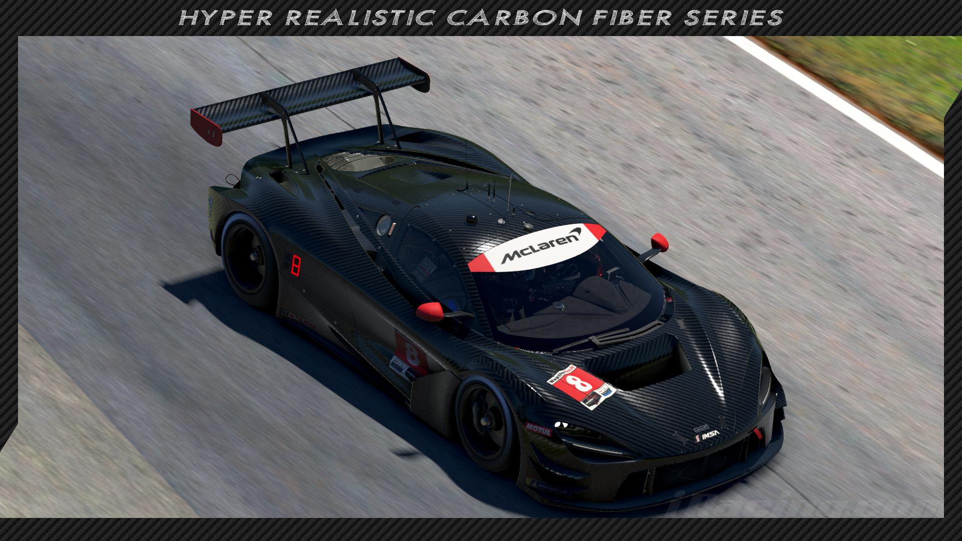 McLaren 720s Hyper Realistic Carbon Fiber Shader (IMSA Series) by Gio J ...