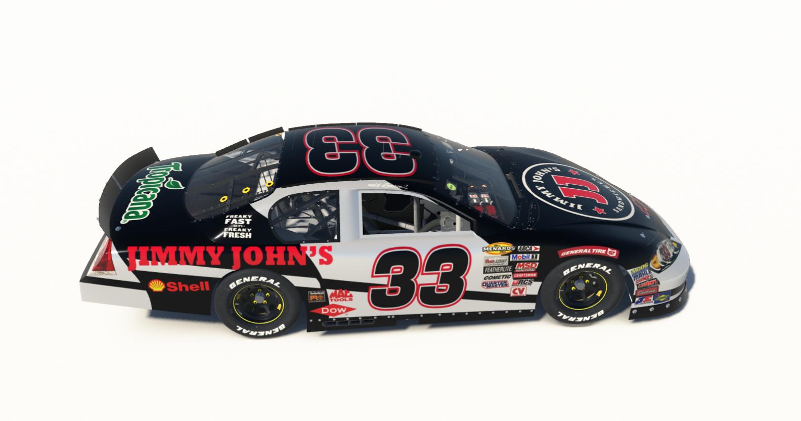 ARCA Menards Chevrolet Impala Jimmy Johns by Ronald Lawson2 - Trading ...