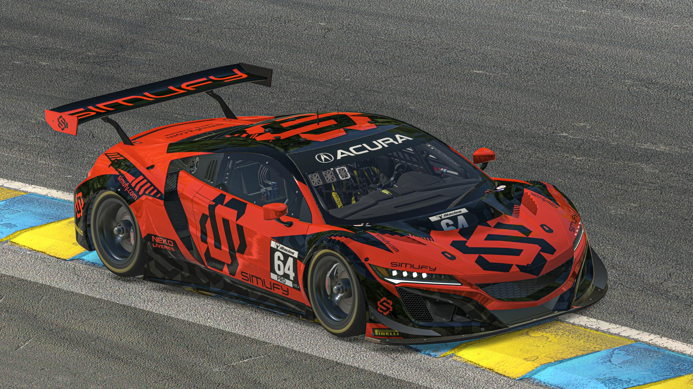 Simufy Acura NSX GT3 EVO 22 by Josep M V. - Trading Paints