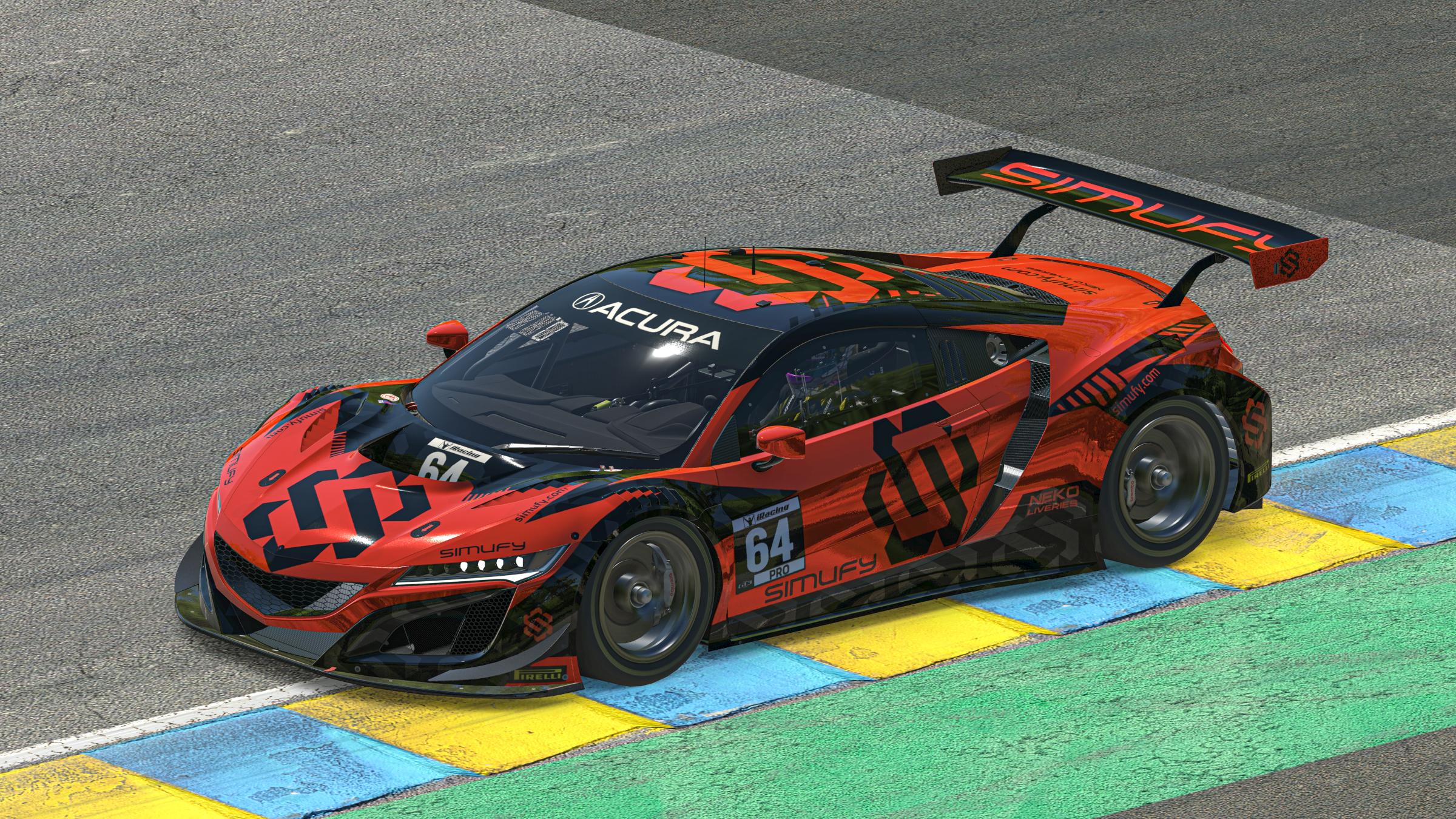 Simufy Acura NSX GT3 EVO 22 by Josep M V. - Trading Paints