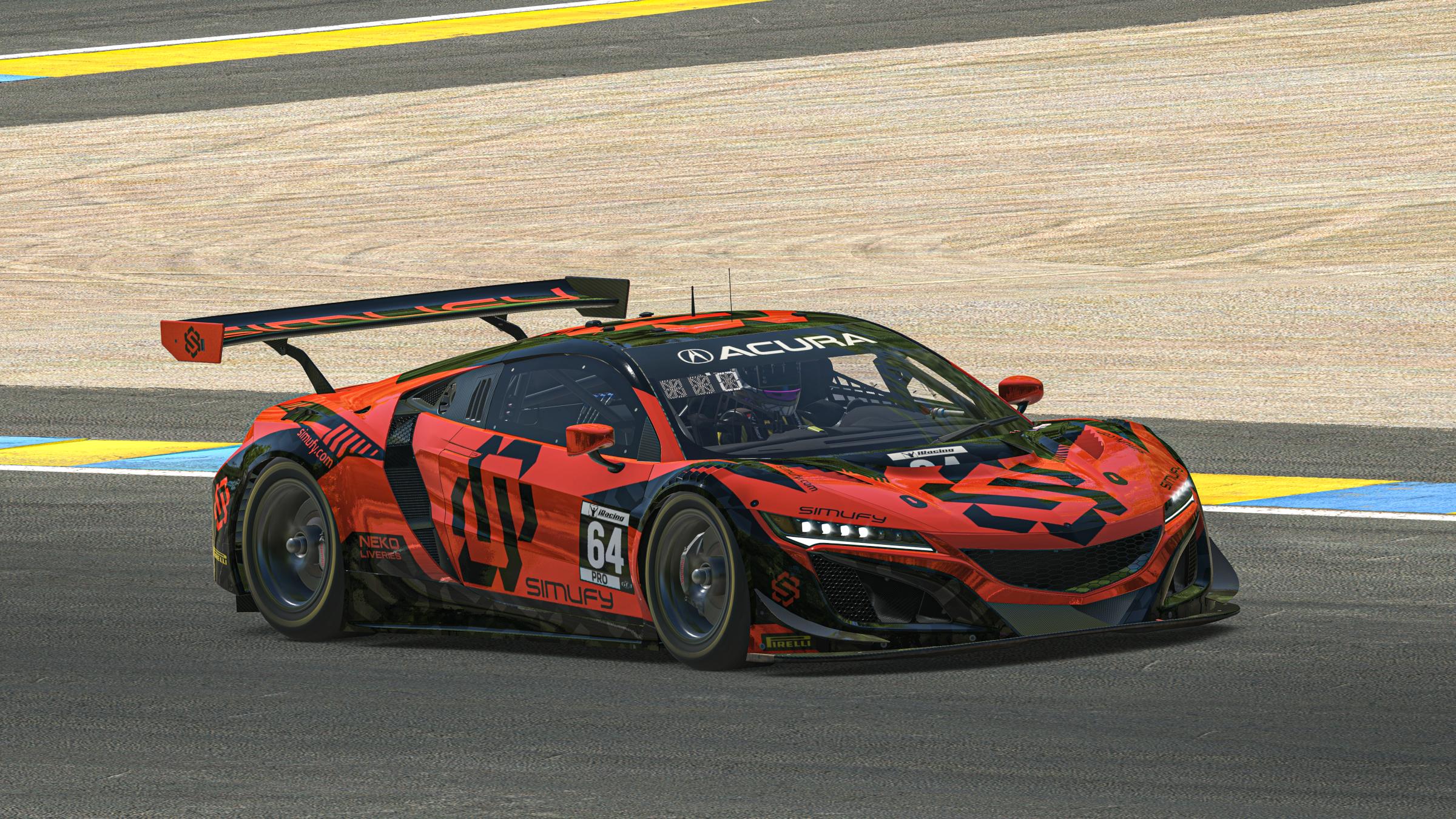 Simufy Acura NSX GT3 EVO 22 by Josep M V. - Trading Paints