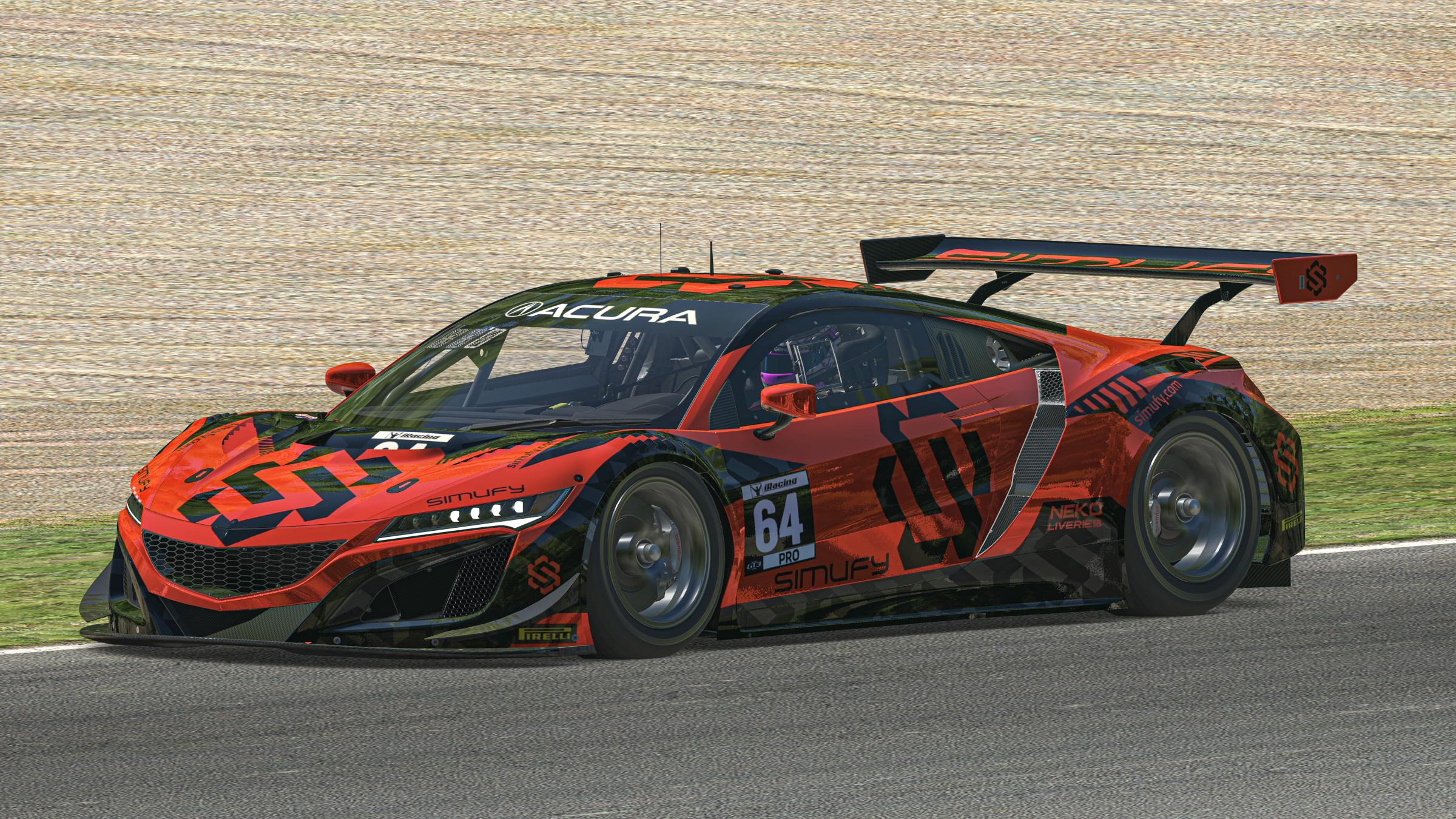 Simufy Acura NSX GT3 EVO 22 by Josep M V. - Trading Paints