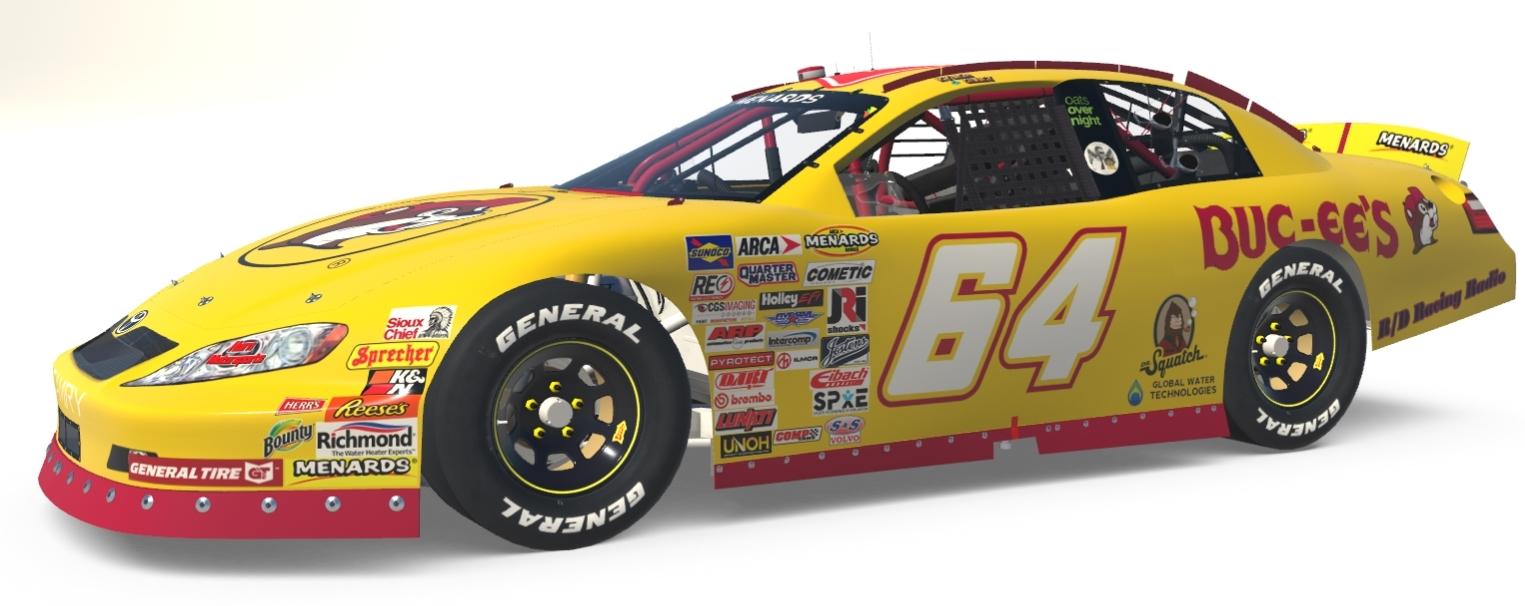 #64 Buc ees Toyota Camry by Seth Burciaga - Trading Paints