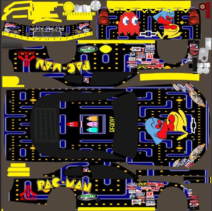 Pac Man by Terry Mason - Trading Paints
