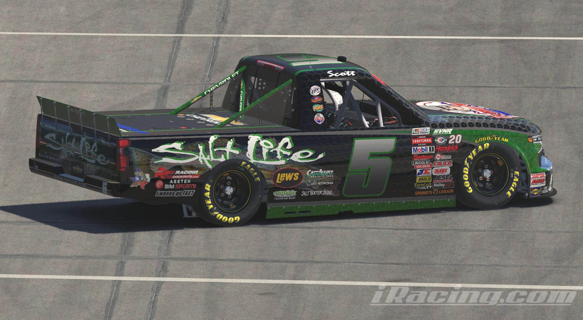 #5 SALT LIFE Chevrolet Silverado Truck (CUSTOM) by Scott Van Ness ...