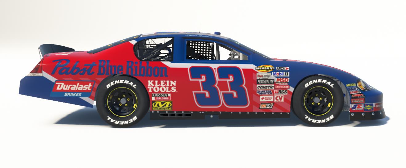 ARCA Menards Pabst Blue Ribbon Chevrolet Impala by Ronald Lawson2 ...