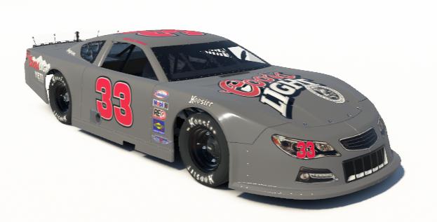 Coors Light Super Late Model by Zachary Steele2 - Trading Paints