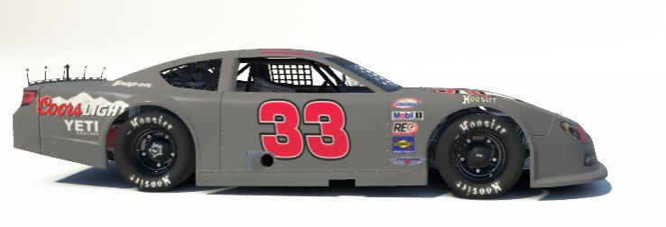 Coors Light Super Late Model by Zachary Steele2 - Trading Paints