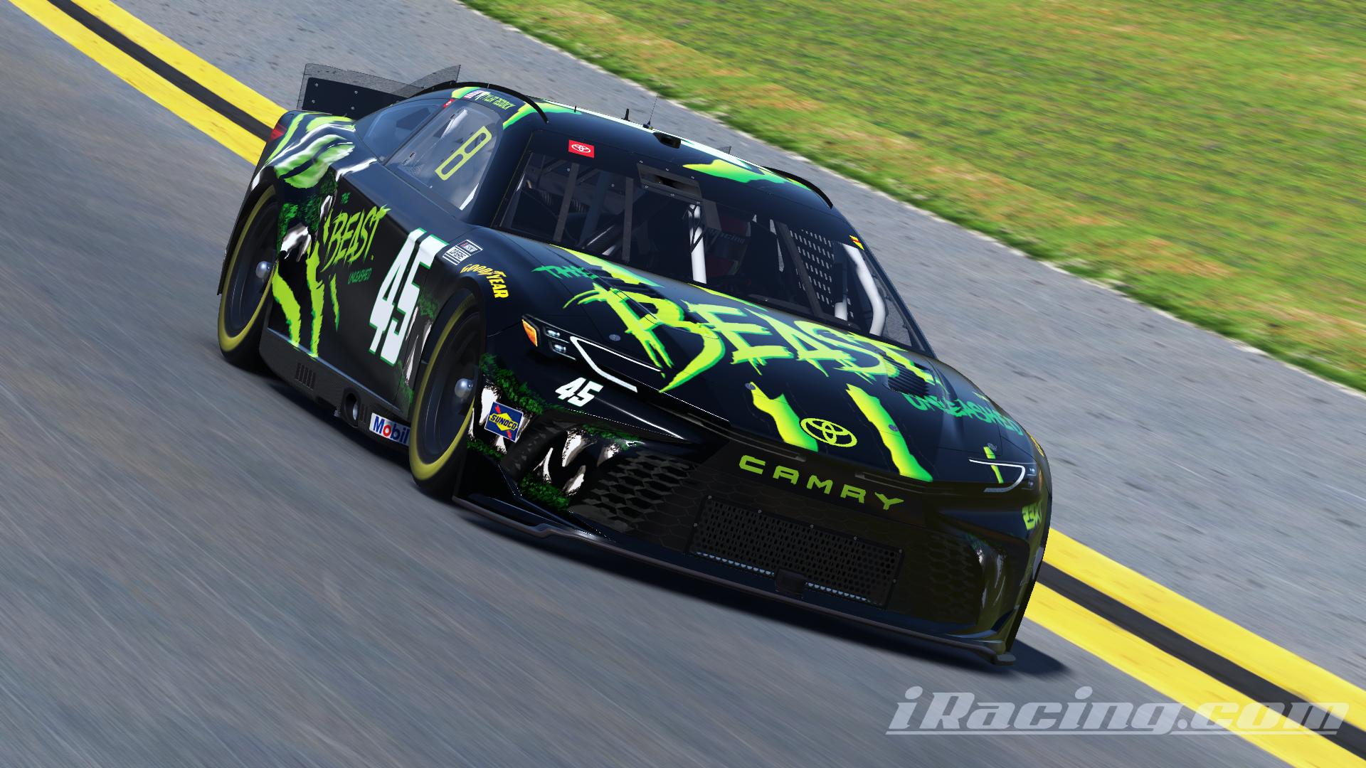 (2025) Custom Monster Energy Beast Toyota Camry by Luke G. - Trading Paints