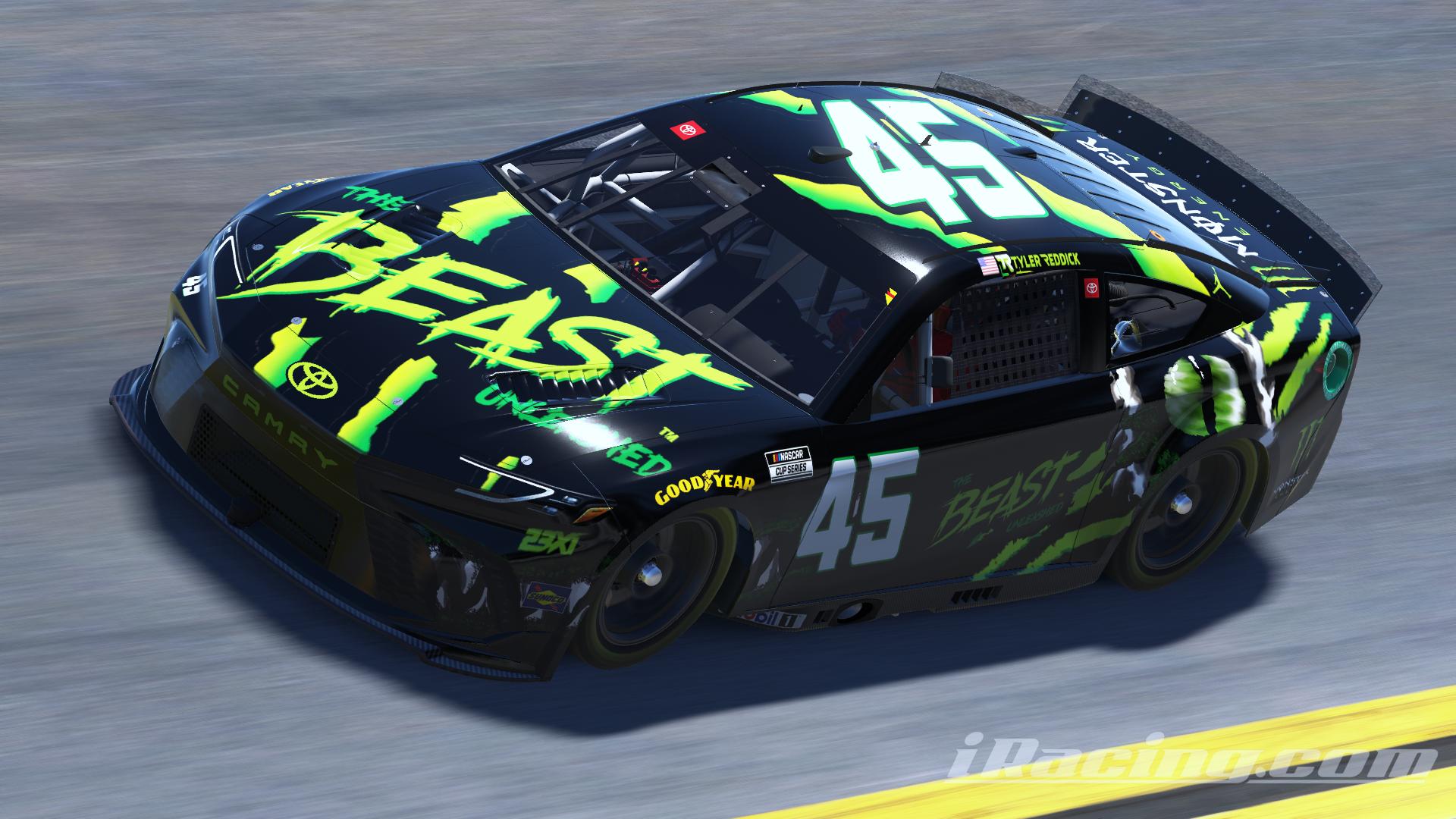 (2025) Custom Monster Energy Beast Toyota Camry by Luke G. - Trading Paints